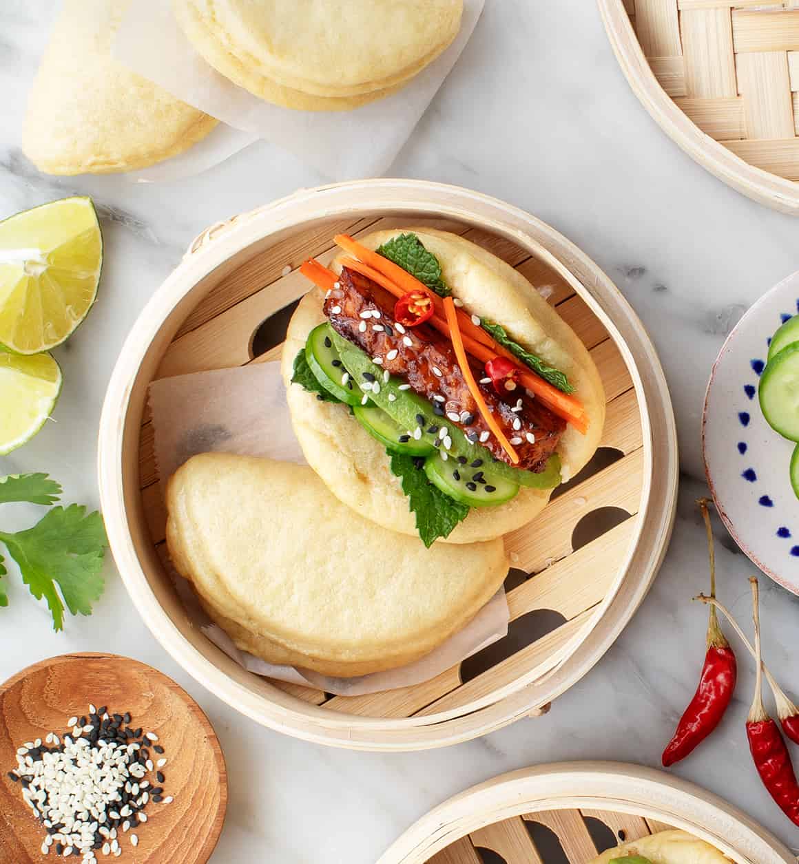 Steamed Bao Buns Recipe - Love and Lemons